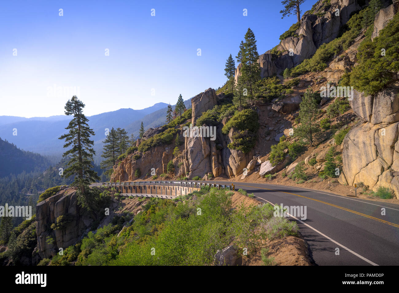 Historic california mountain highway hi-res stock photography and ...