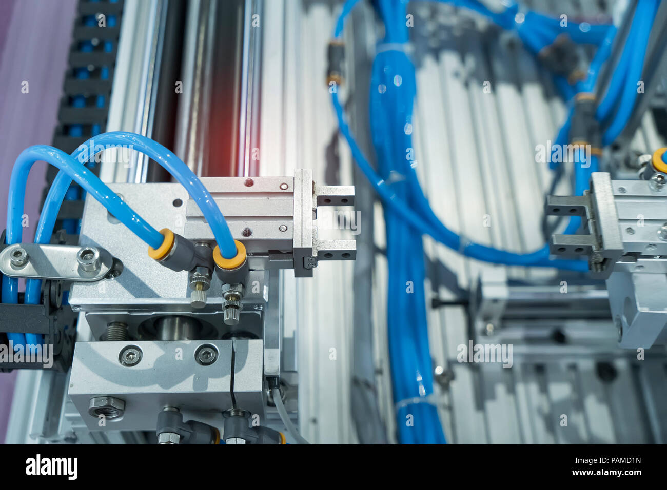 Robotic and Automation system control application on automate robot arm ...