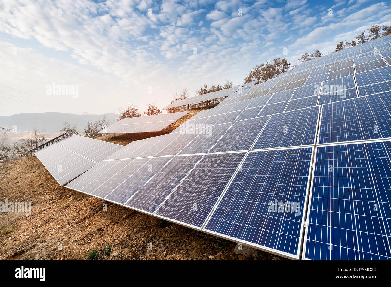 Solar energy modern electric power production technology renewable ...