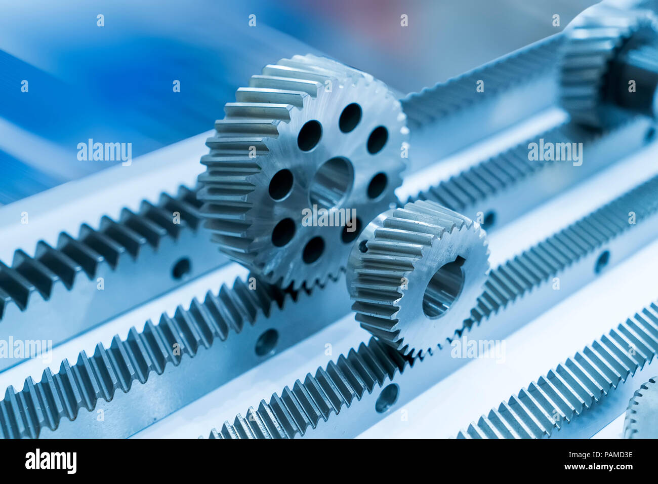 metal cog gears Stock Photo - Alamy
