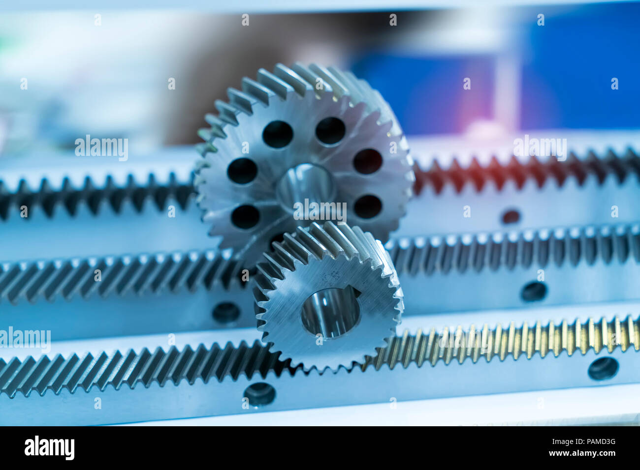 metal cog gears Stock Photo - Alamy