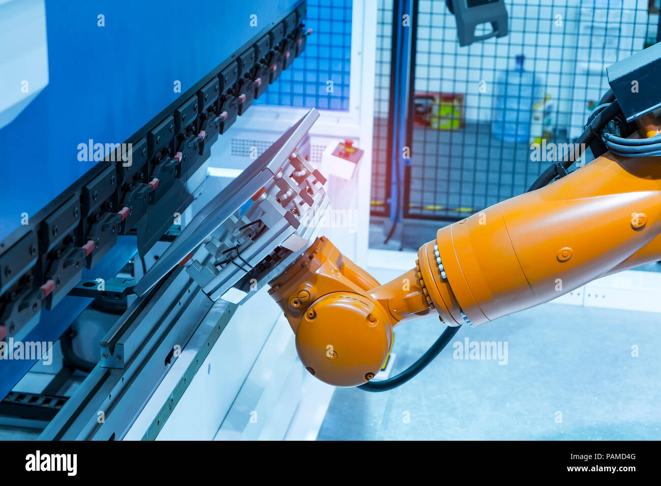 Robotic and Automation system control application on automate robot arm ...