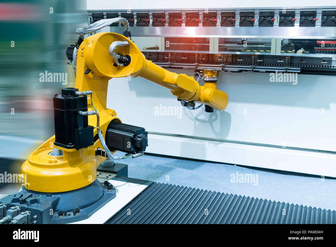 Robotic and Automation system control application on automate robot arm ...