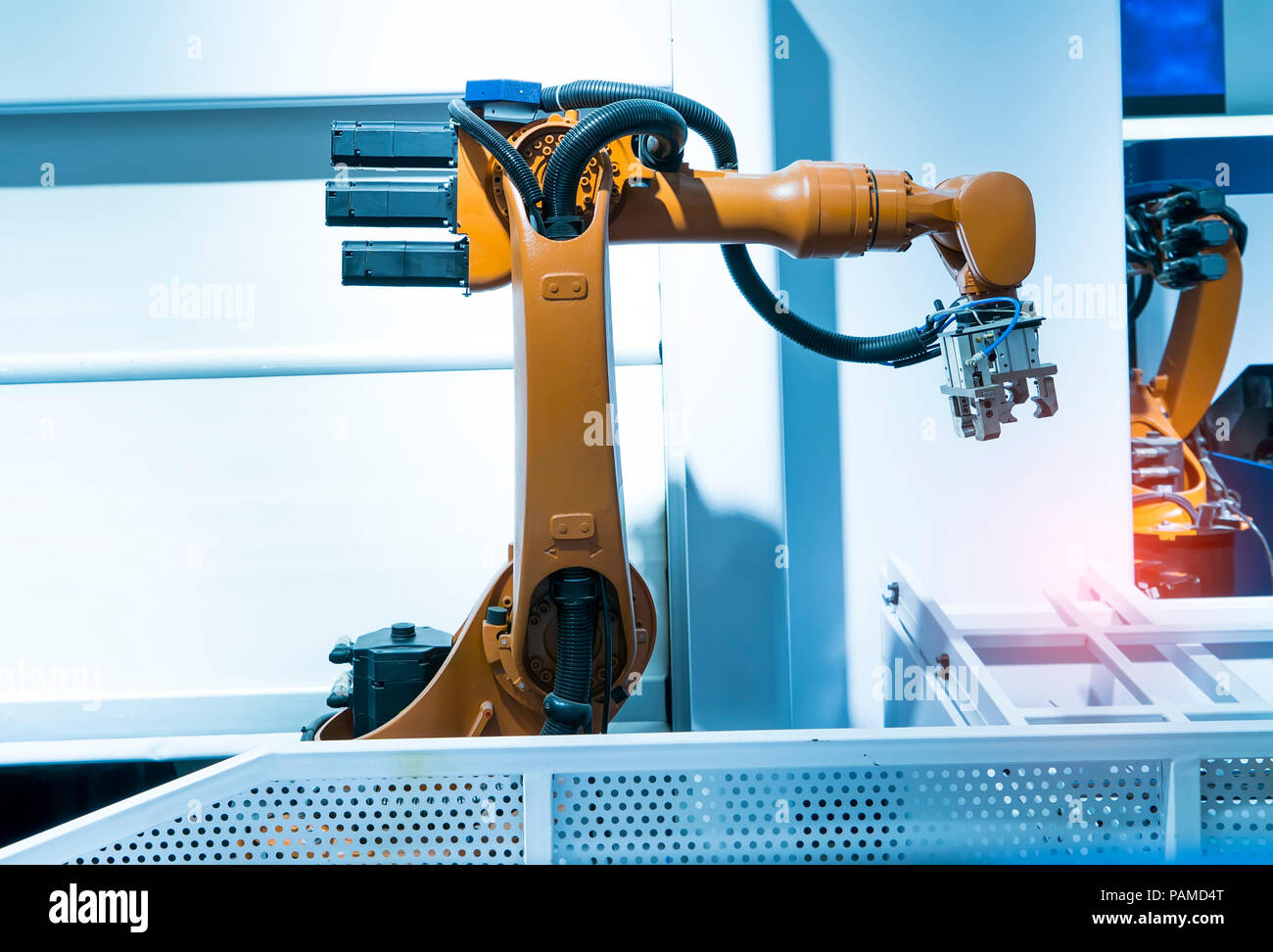 Robotic and Automation system control application on automate robot arm ...