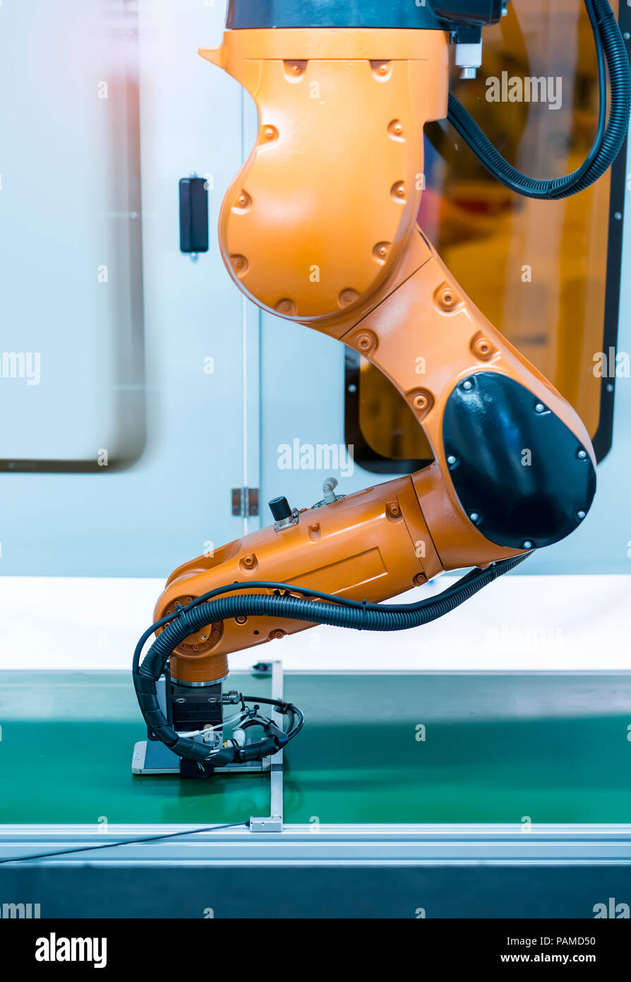 Robotic and Automation system control application on automate robot arm ...