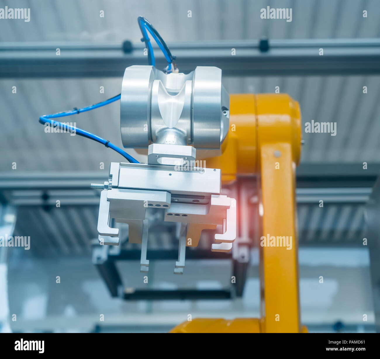 Robotic and Automation system control application on automate robot arm Stock Photo - Alamy