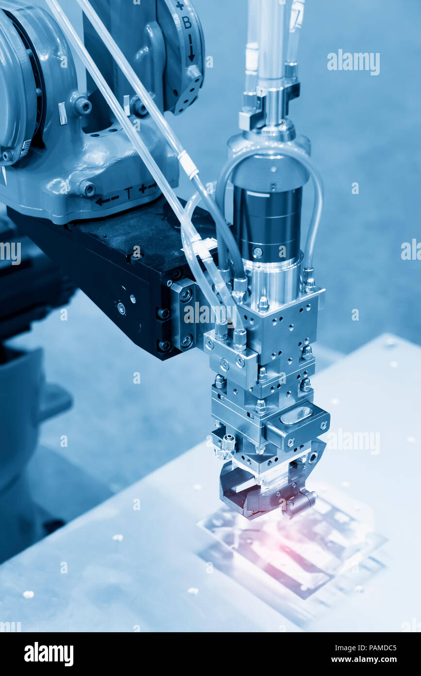 robotic hand machine tool at industrial manufacture factory,Smart ...