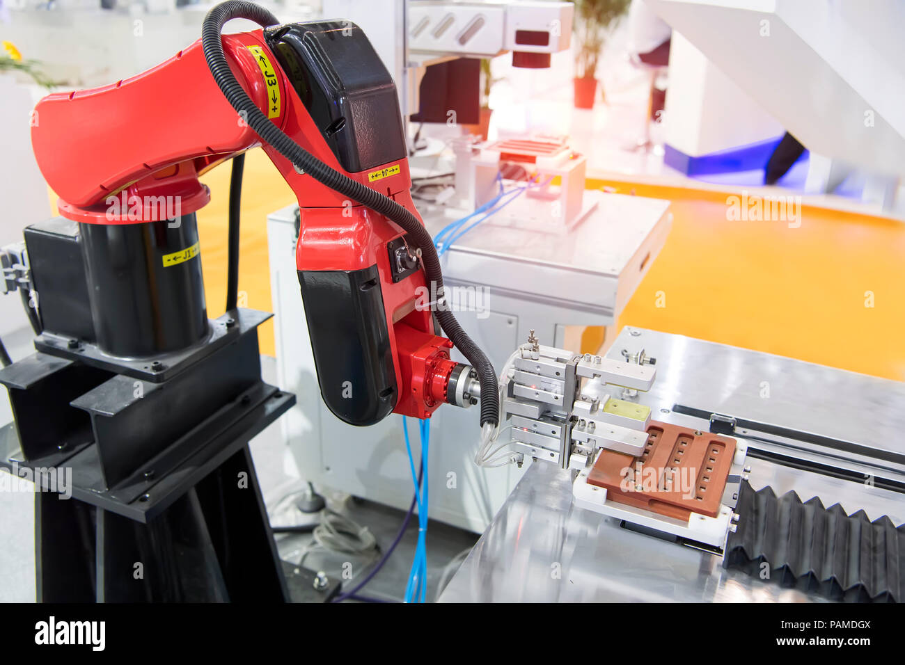 Controler of robotic hand Stock Photo - Alamy