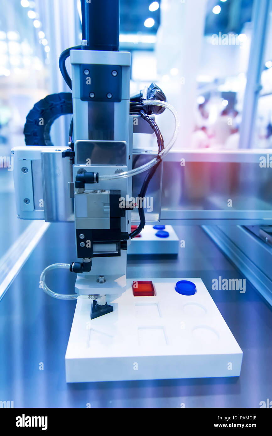 Robotic and Automation system control application on automate robot arm ...