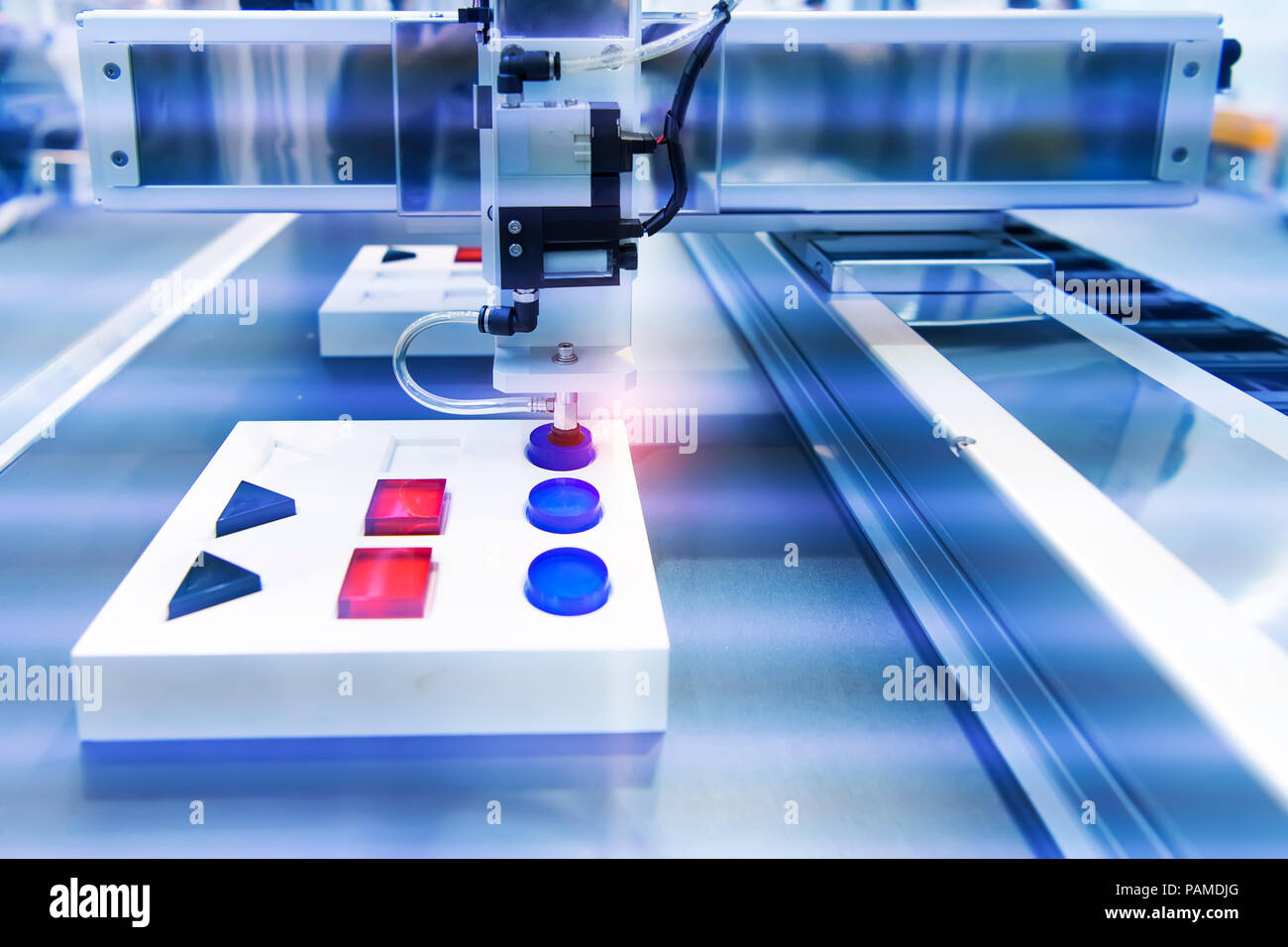 Robotic and Automation system control application on automate robot arm ...