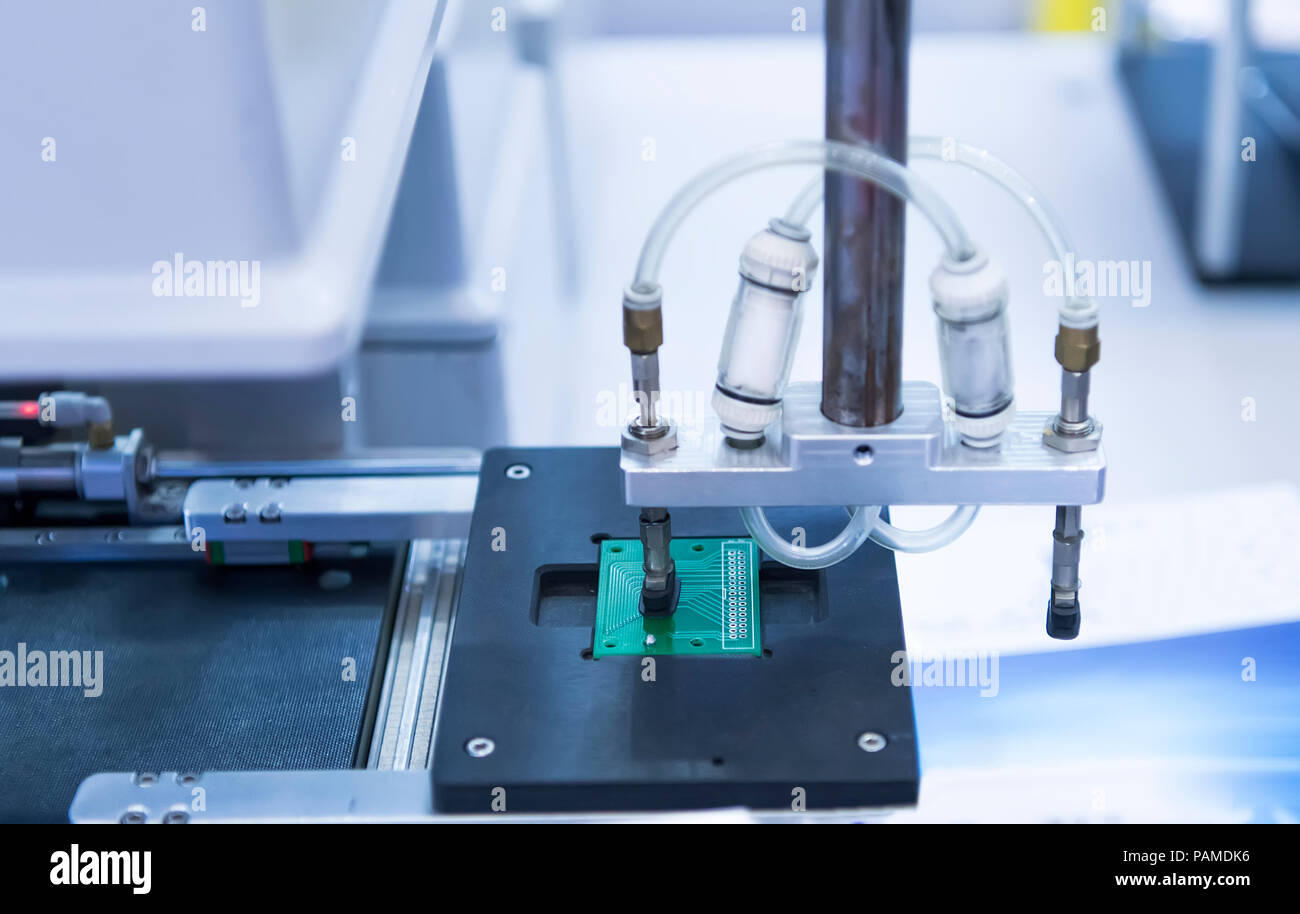 obotic pneumatic piston sucker unit on industrial machine,automation ...