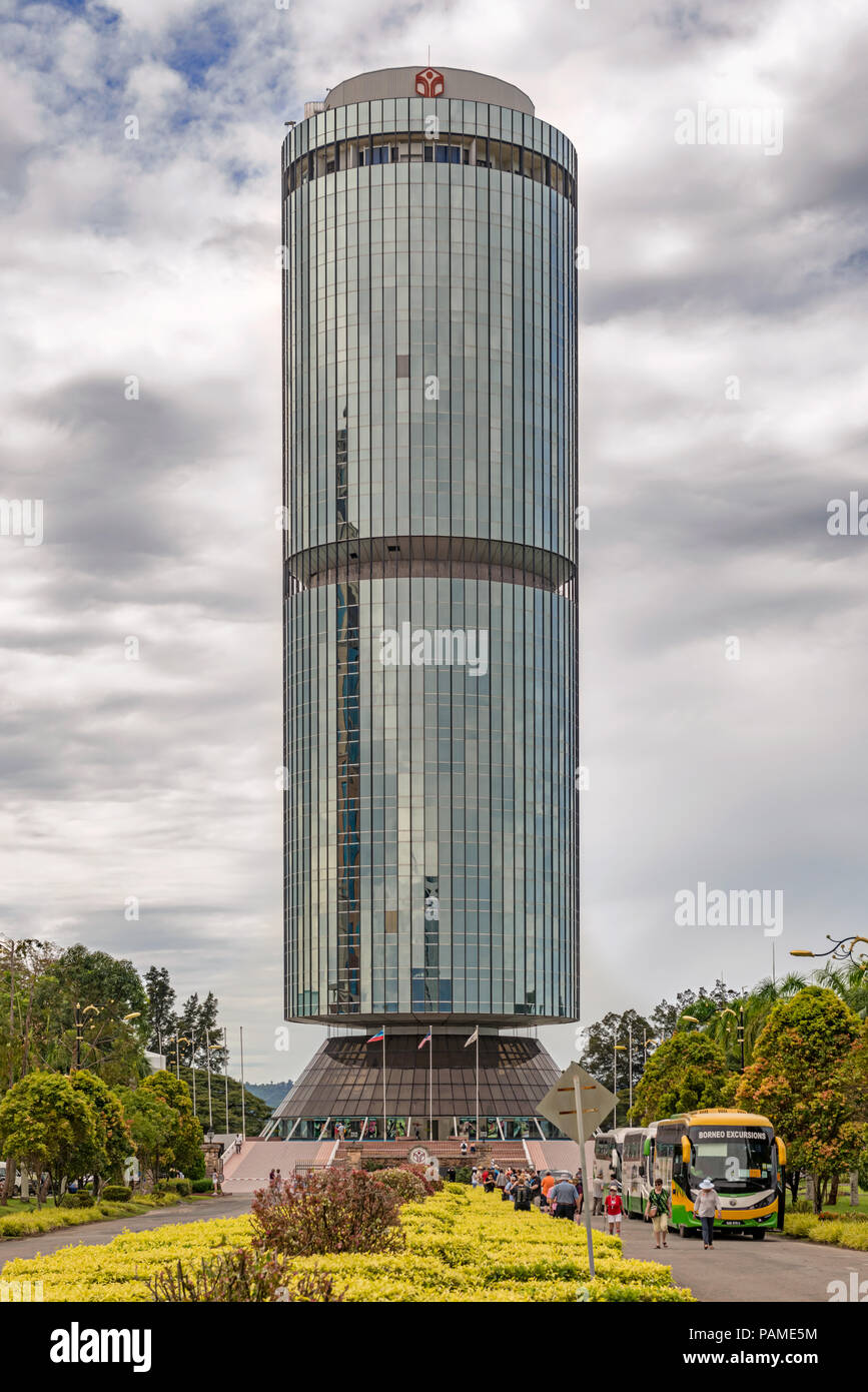 Kota Kanibali, Borneo, Malyasia - December 21, 2017: Tourists visiting ...