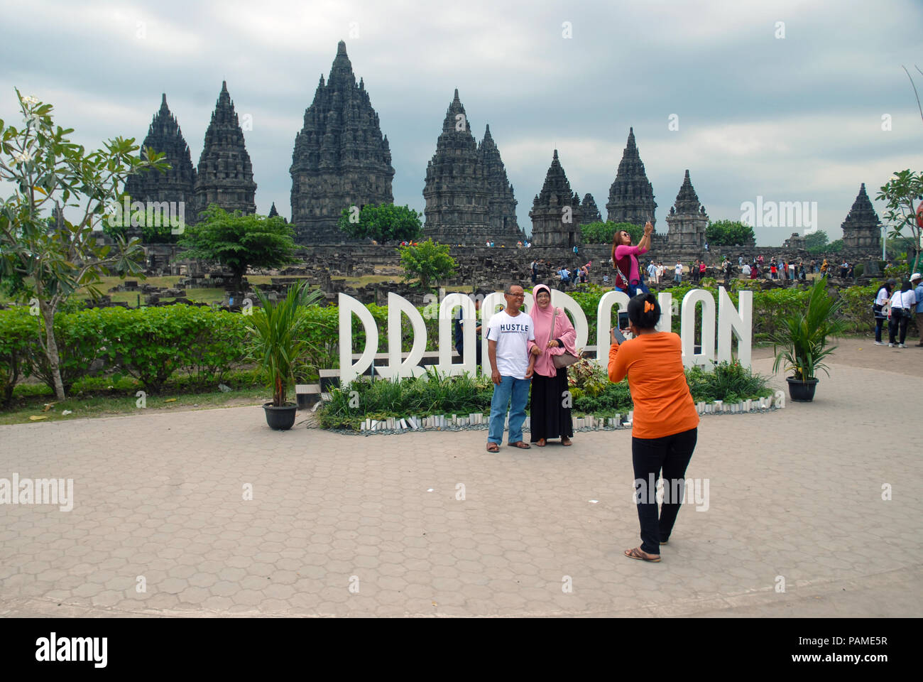 Prambanan temple, Yogyakarta, Java island, Indonesia Stock Photo - Alamy
