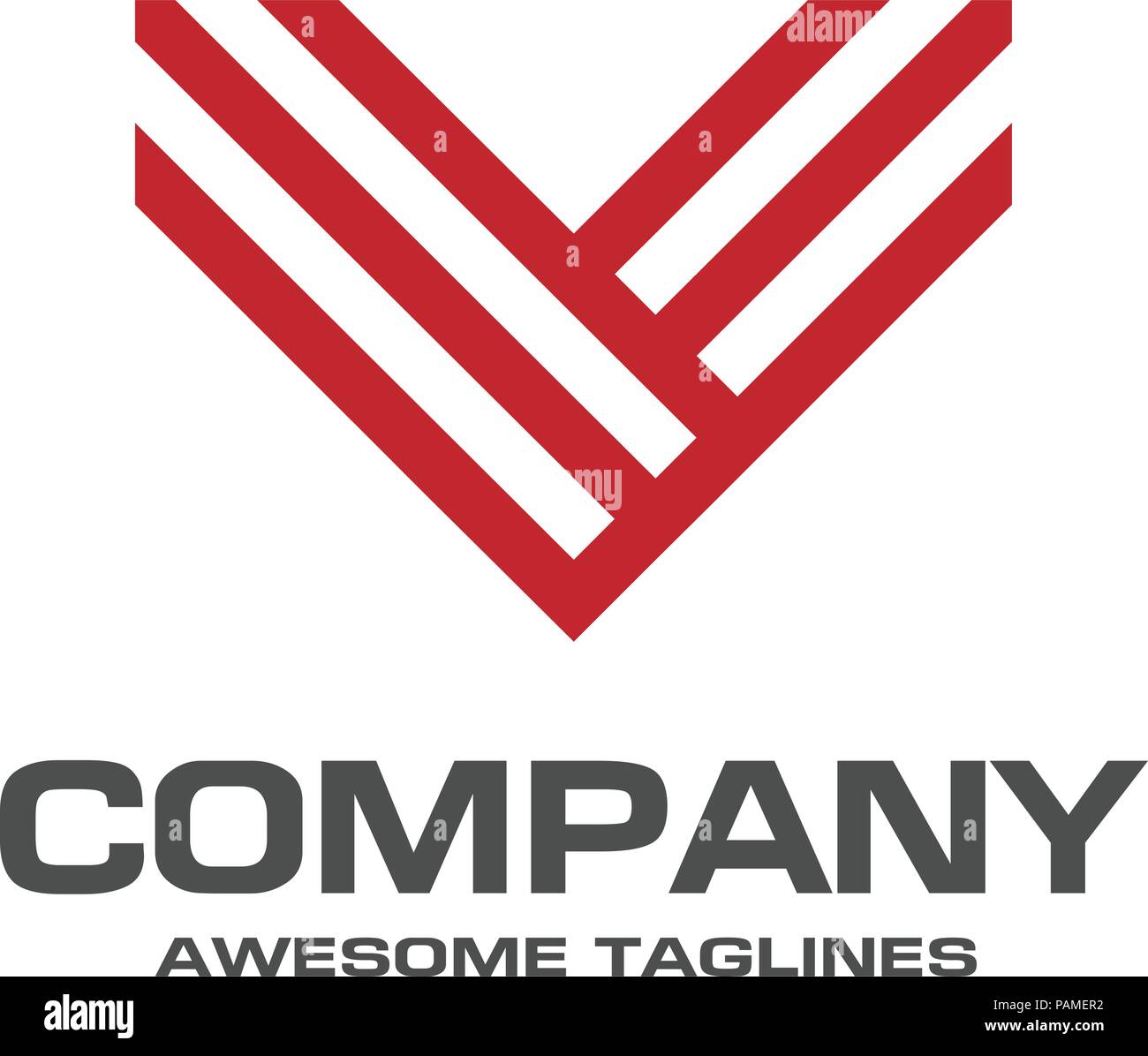 creative Letter V line Logo design vector template Linear, best letter ...