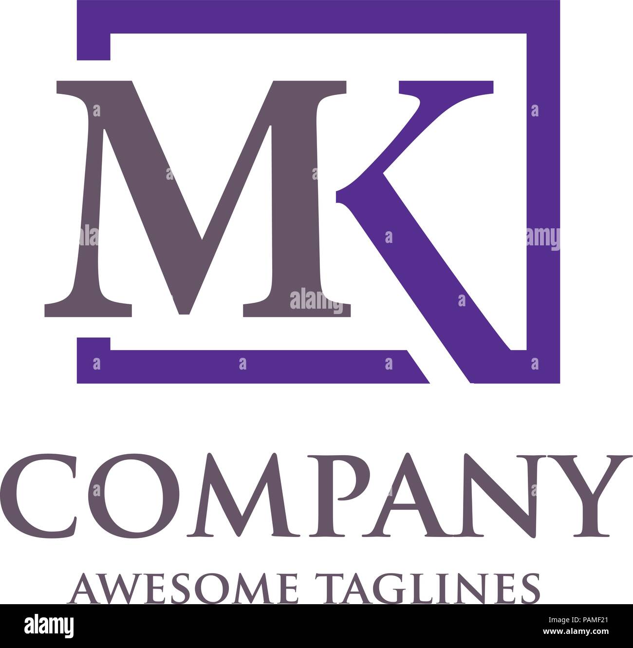 Mk logo hi-res stock photography and images - Alamy