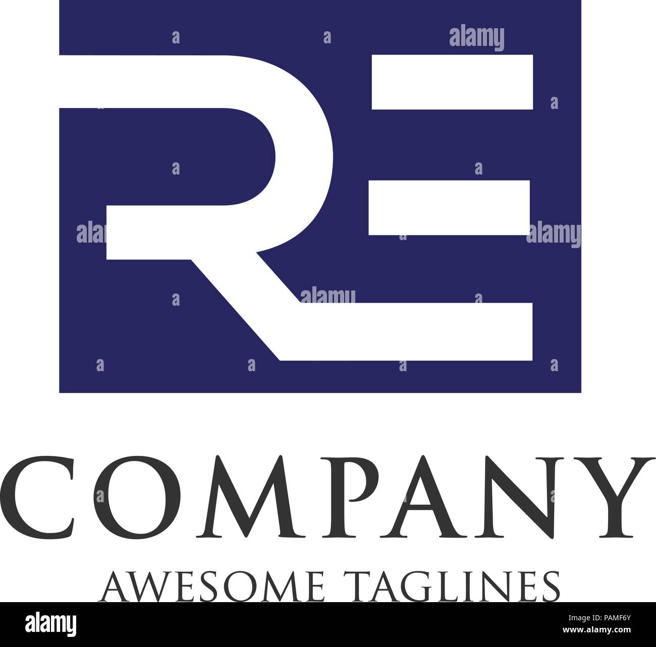 Creating logo Stock Vector Images - Alamy