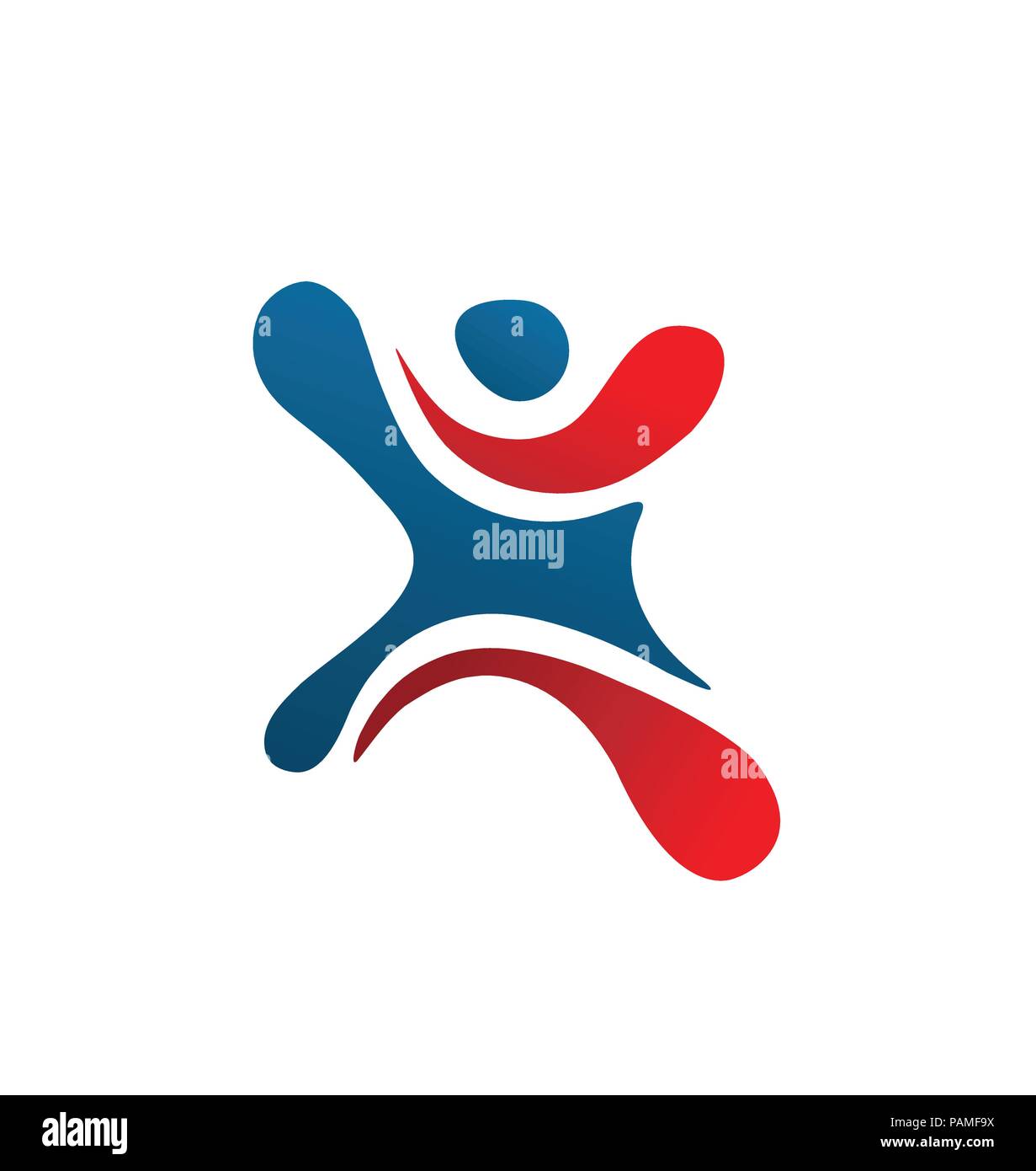 creative figure sport, letter X logo, Abstract business logo design ...