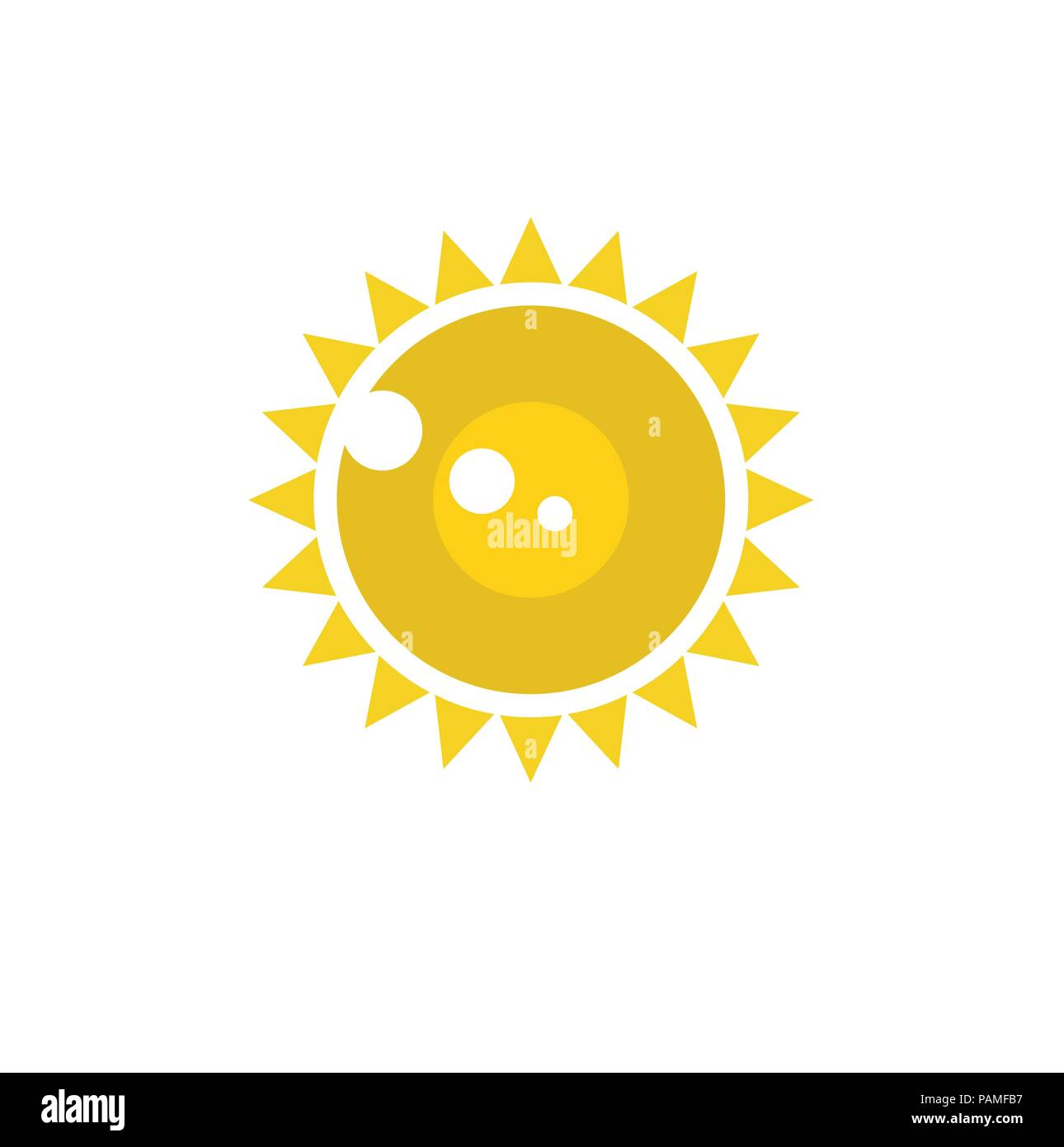 Simple Sun Vector