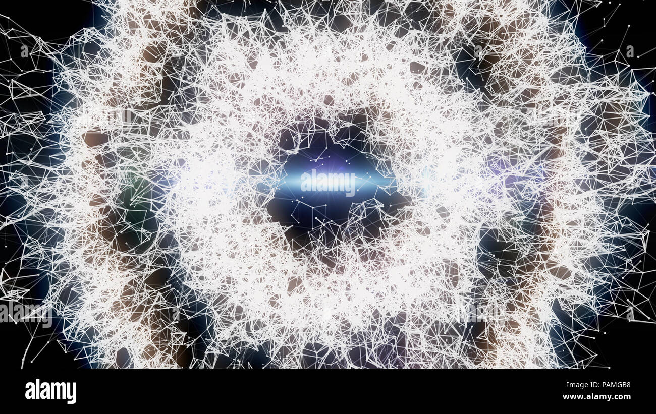 Fractal alien fiber abstract Stock Photo - Alamy