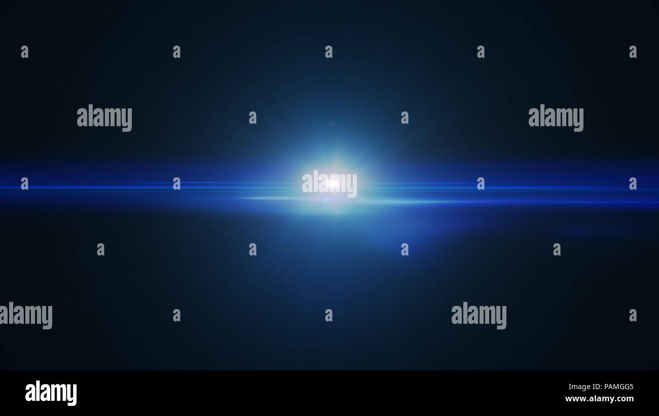 abstract of lighting digital lens flare in dark background Stock Photo - Alamy