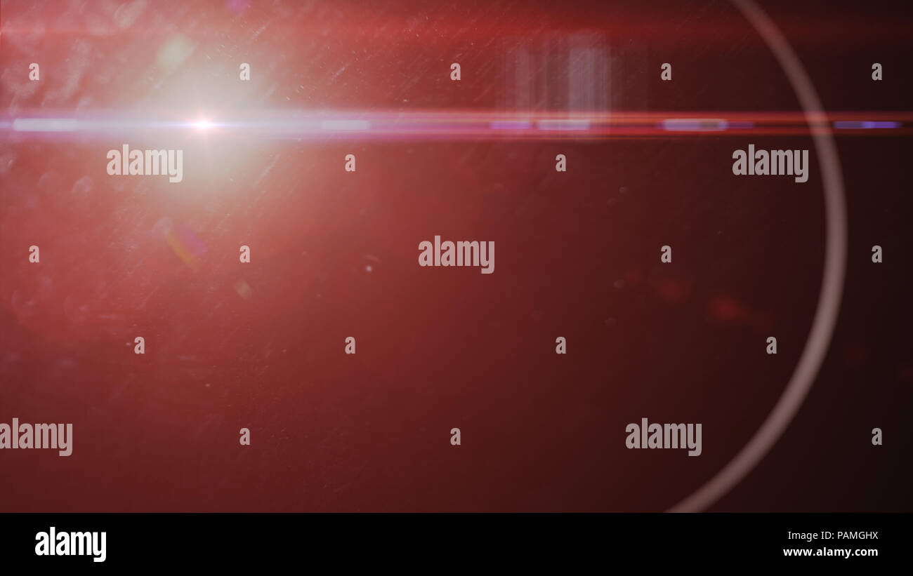 abstract of lighting digital lens flare in dark background Stock Photo ...