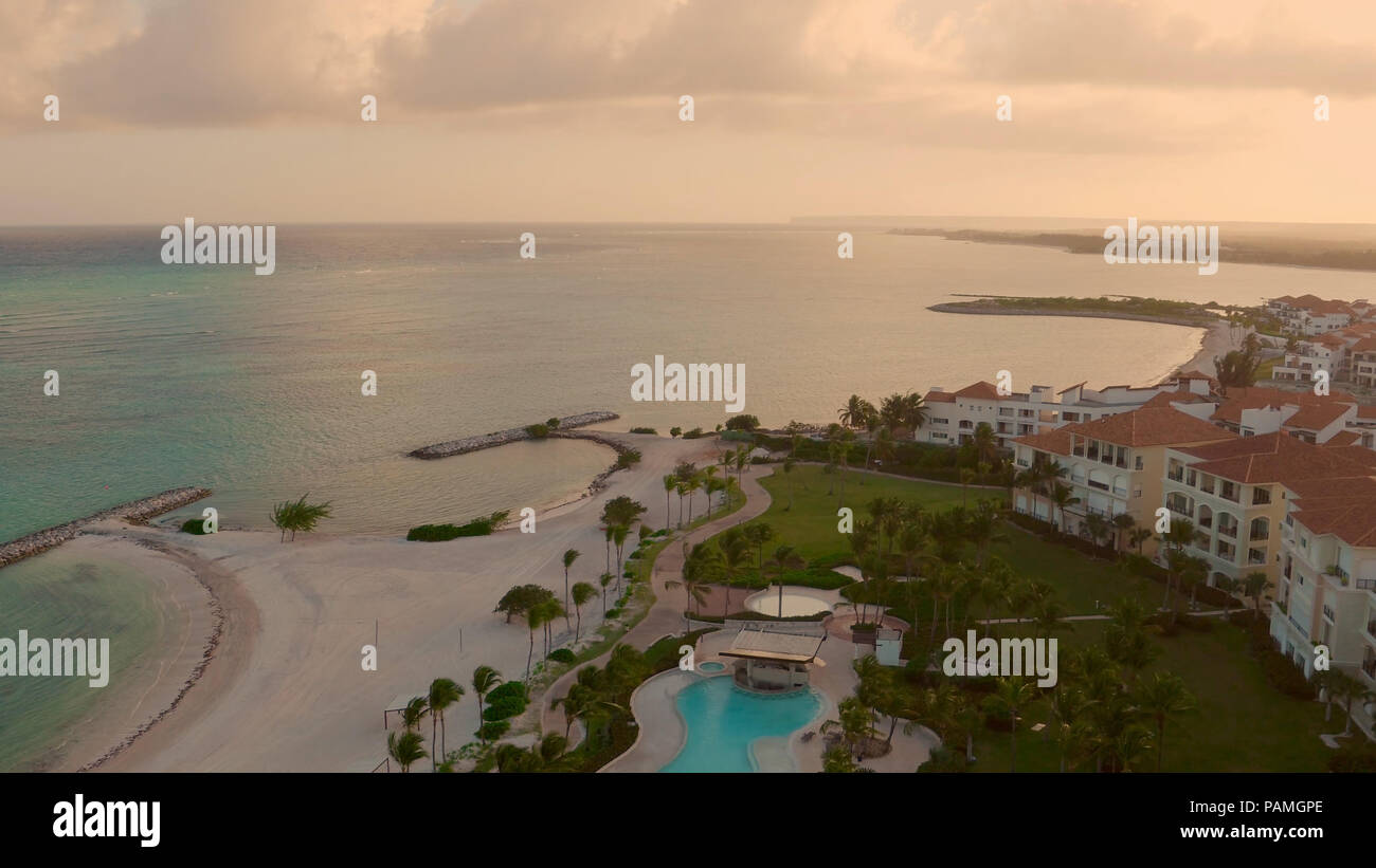The shore of the sea from a bird's eye view Stock Photo - Alamy