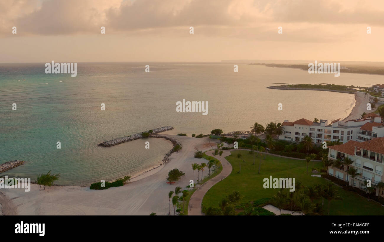 The shore of the sea from a bird's eye view Stock Photo - Alamy