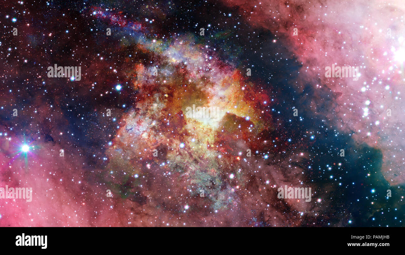 Starry background of deep outer space. Elements of this image furnished ...
