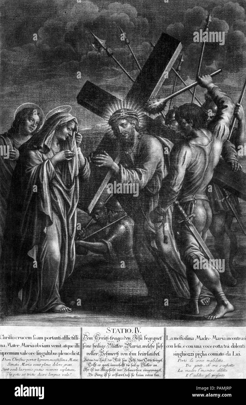 4th Stations of the Cross, Jesus meets His Mother, Church of All Saints ...