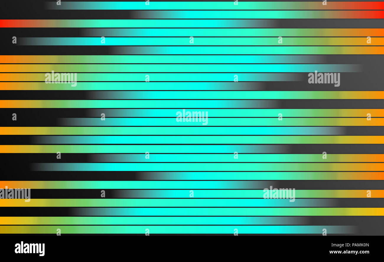 Retro effect colorful stripes background - Abstract bars style digital ...