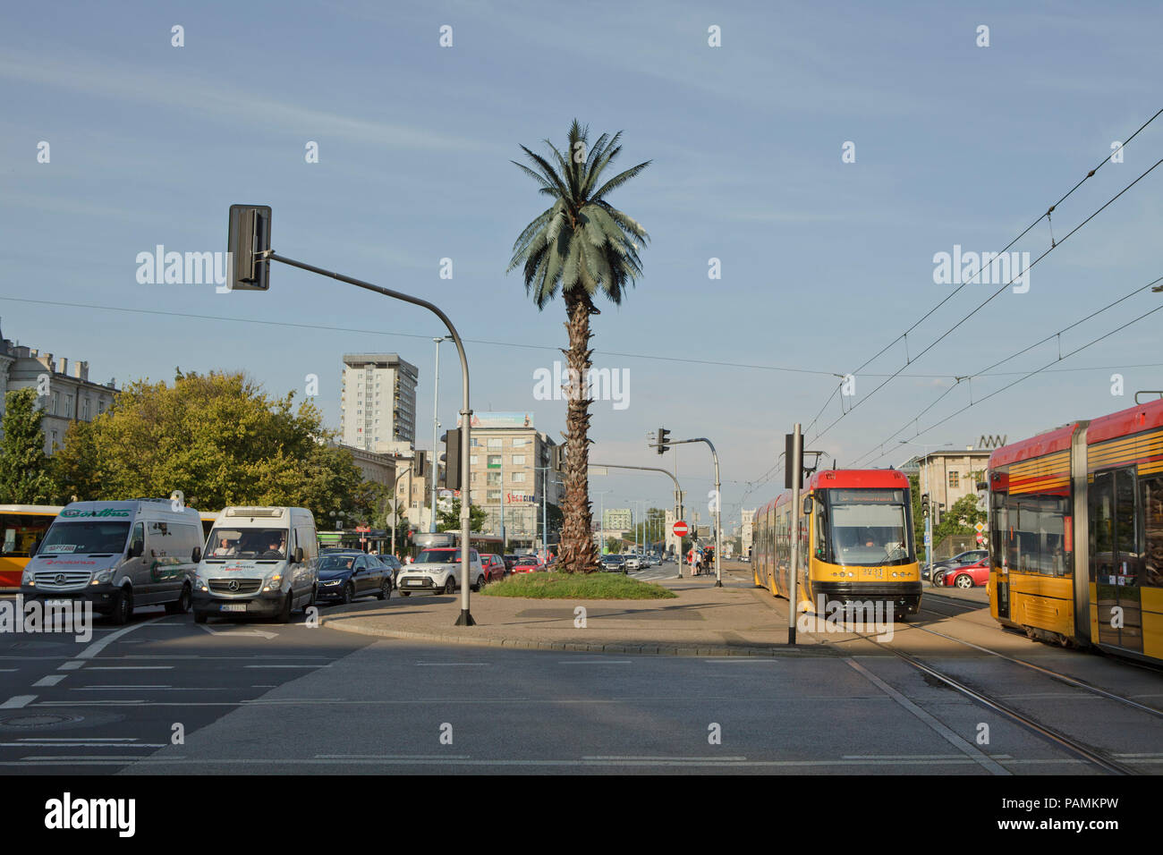 Warsaw palm tree hi-res stock photography and images - Alamy
