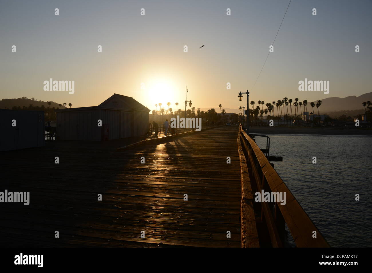 Santa barbara sunset hi-res stock photography and images - Alamy