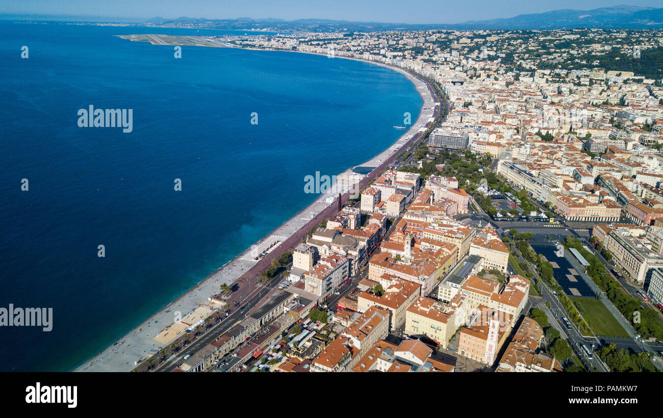 Aerial french riviera hi-res stock photography and images - Alamy