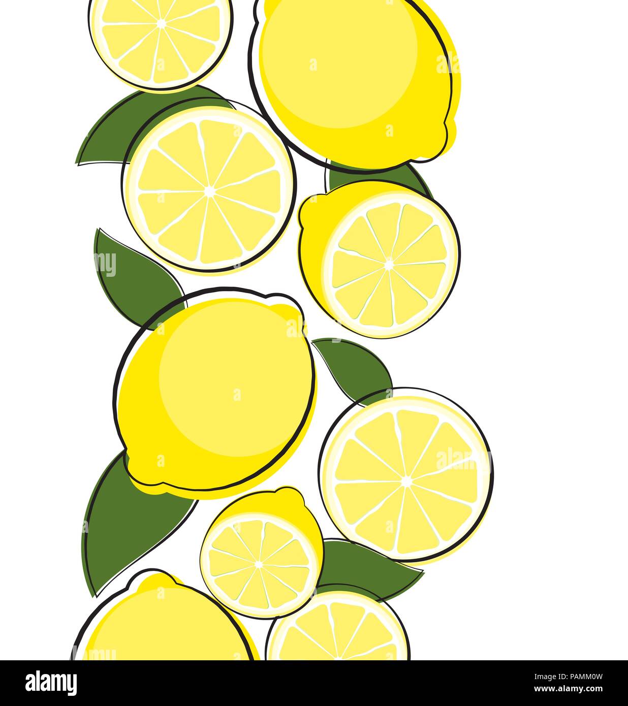 Abstract Lemon Natural Background Vector Illustration Stock Vector ...
