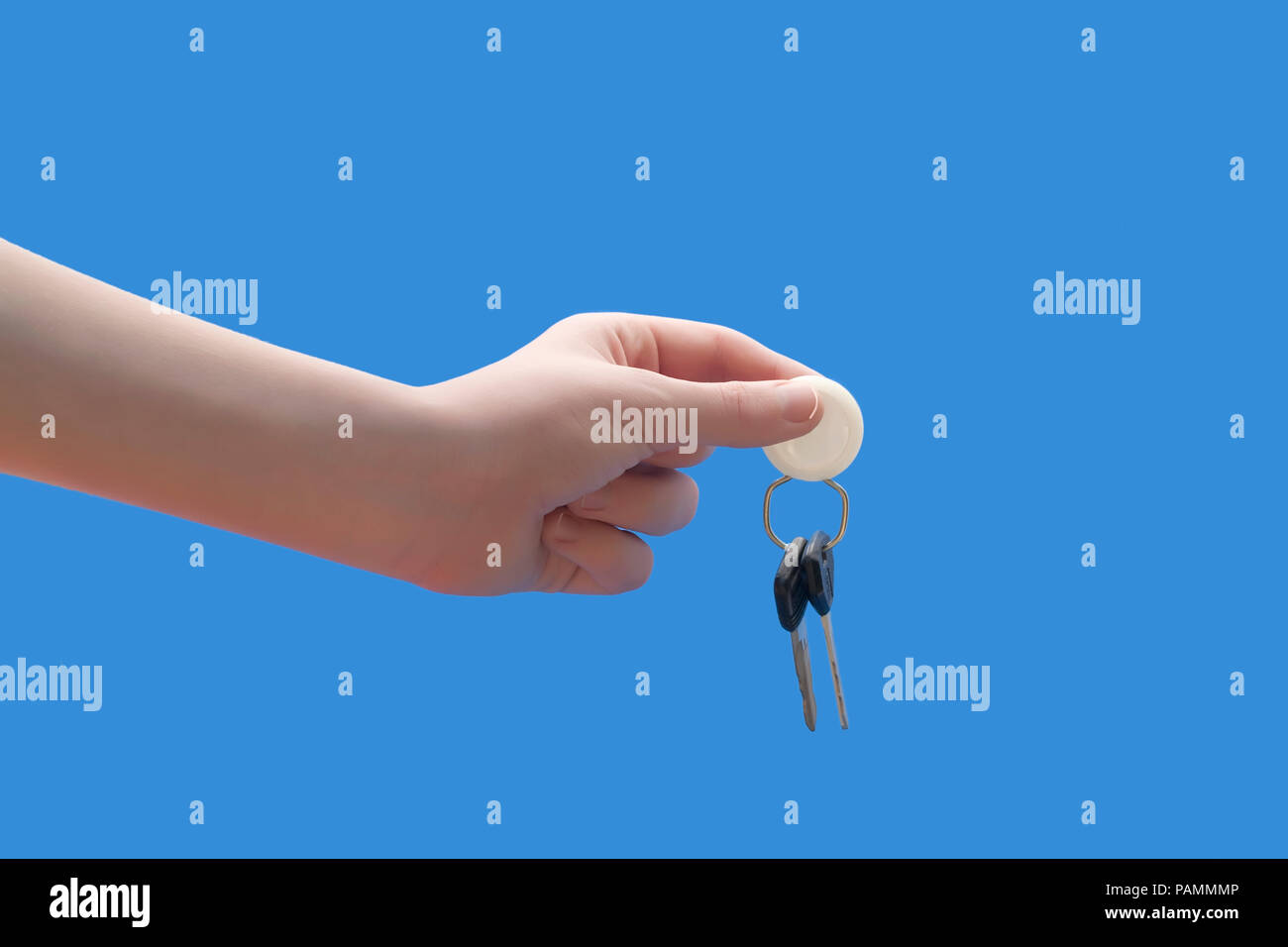 Kid with car and keys hi-res stock photography and images - Alamy