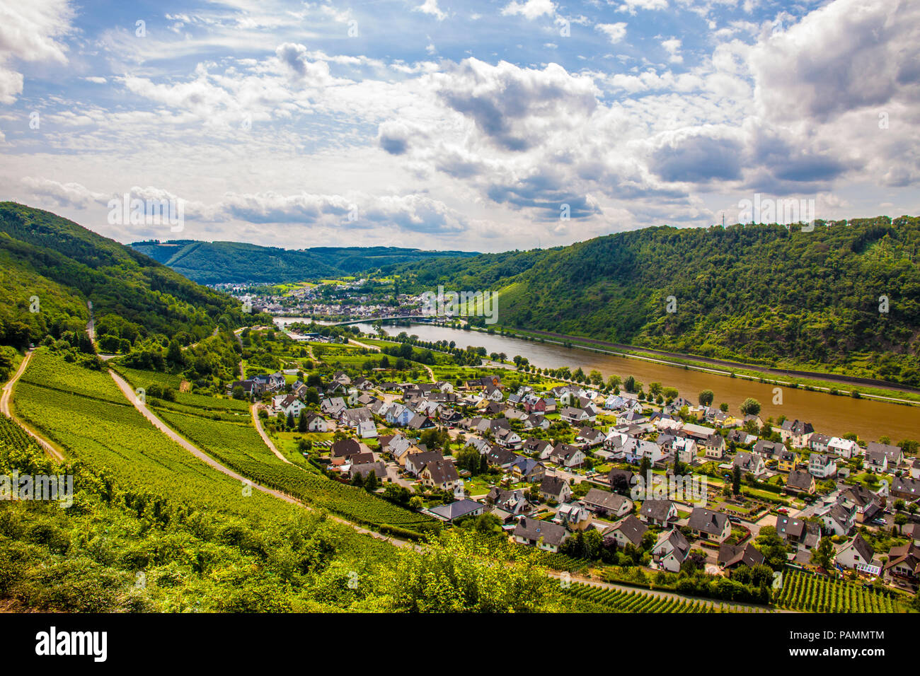Village over view overview hi-res stock photography and images - Alamy