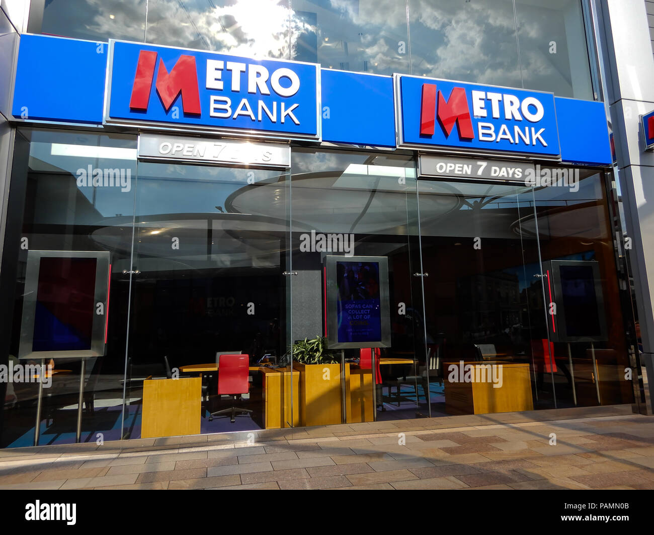 Front Entrance To Metro Bank High Resolution Stock Photography and ...