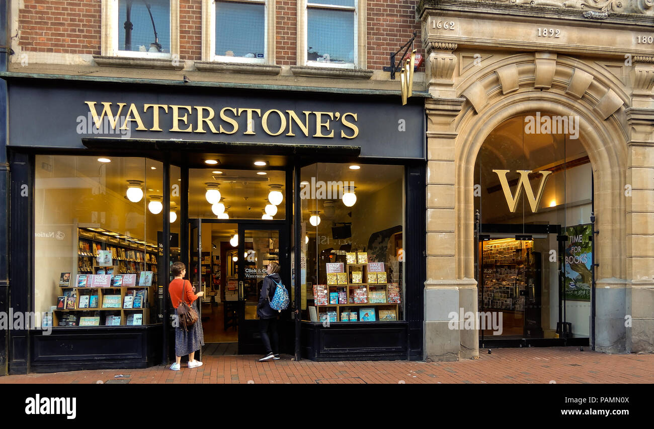 Reading, United Kingdom - June 22 2018: The store frontage of ...