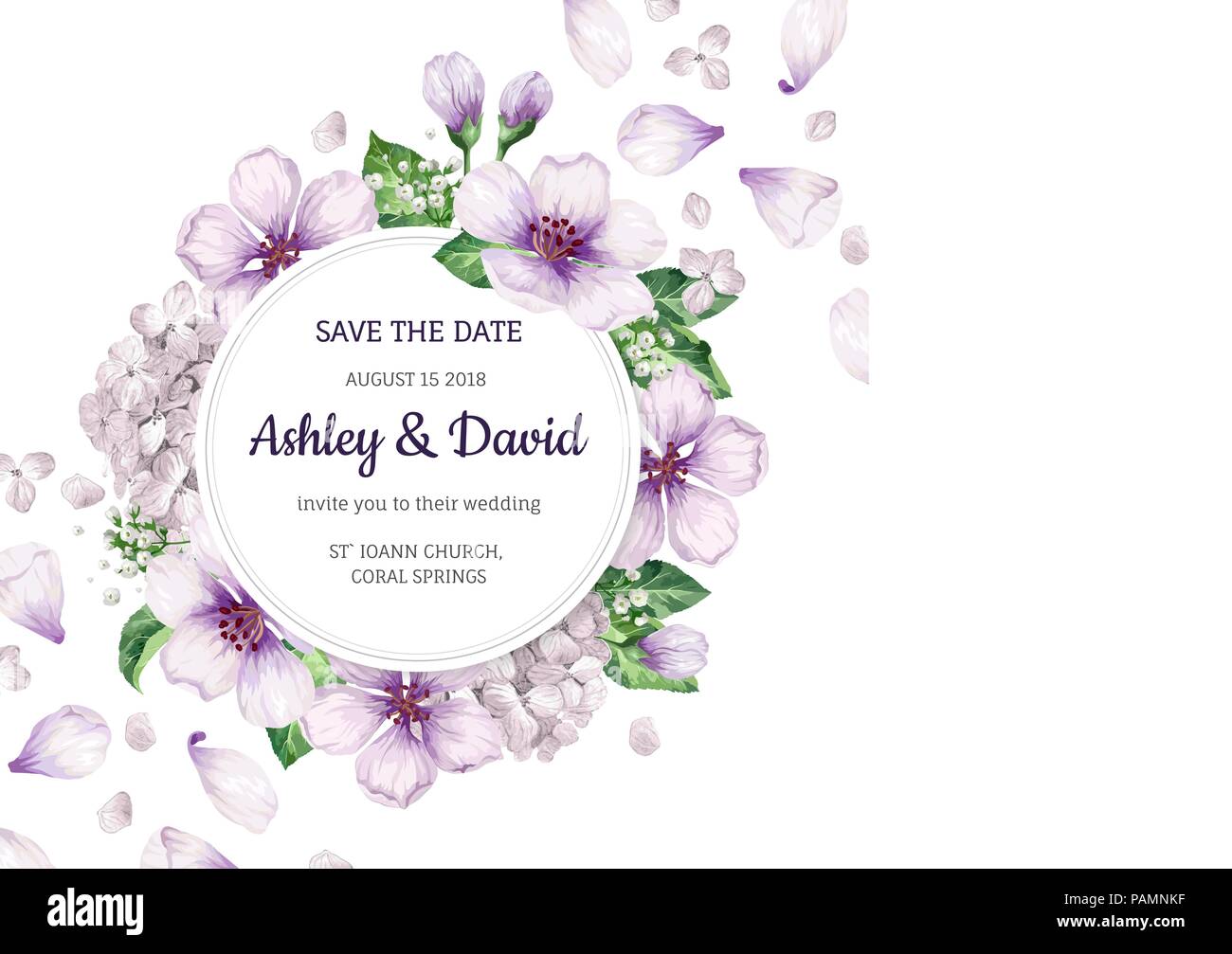 White gypsophila flowers in Stock Vector Images - Alamy