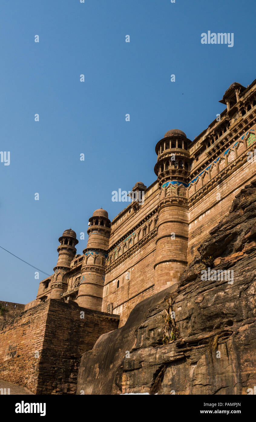 Gwalior Fort is a most magnificent monument of central India. Built in ...