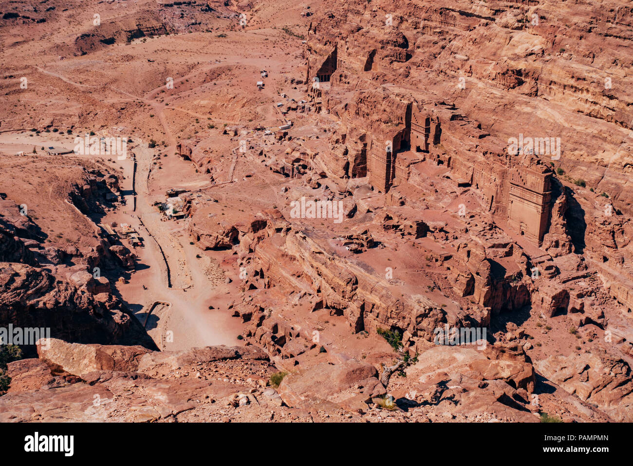 Jordan petra aerial hi-res stock photography and images - Alamy