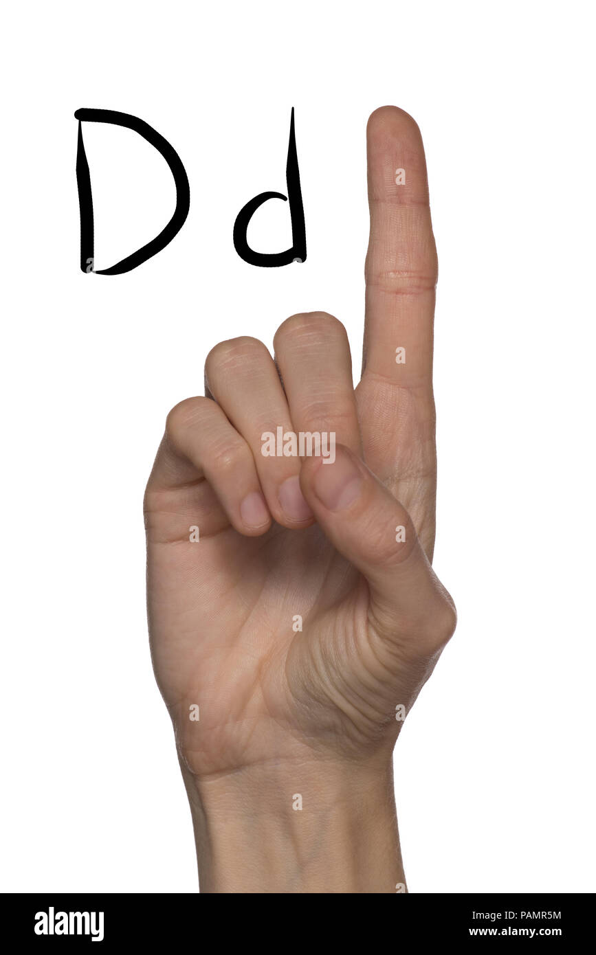 Alphabet for deaf-mutes people with hand gestures and a number letter ...