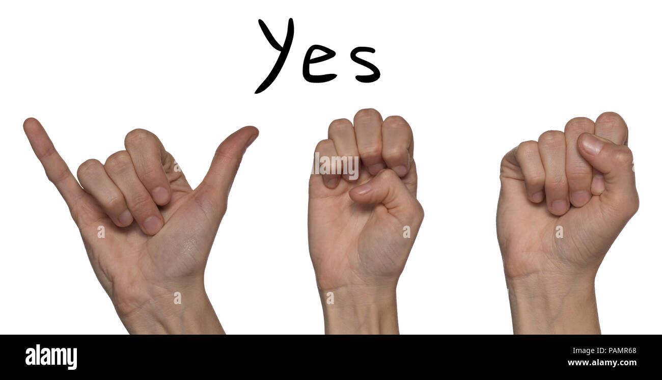 Yes Sign Language