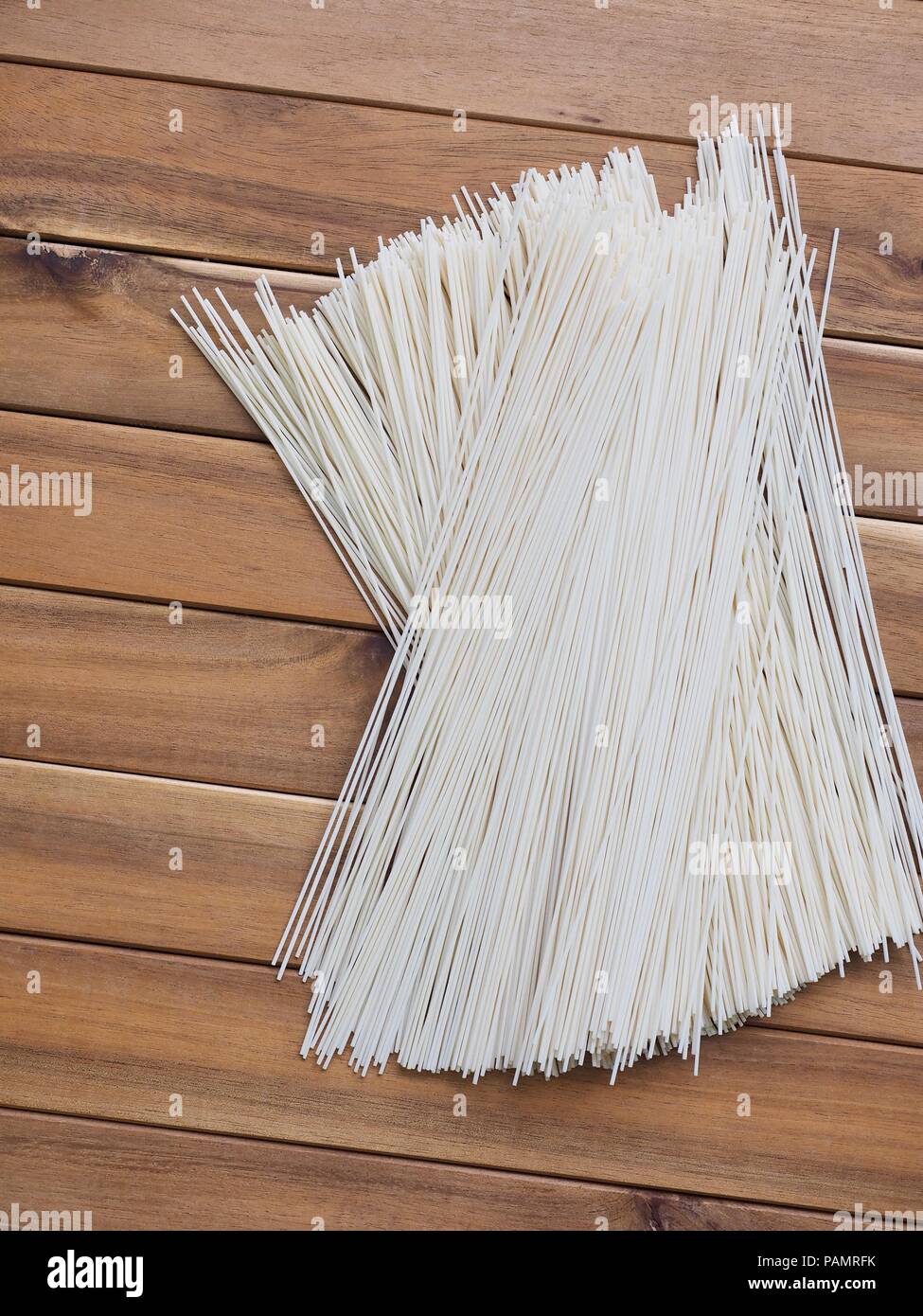 Asian Food Dried Flour Noodles Stock Photo - Alamy