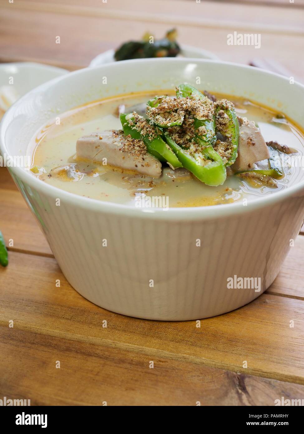 Korean food Sundae soup, sundae gukbap Stock Photo - Alamy