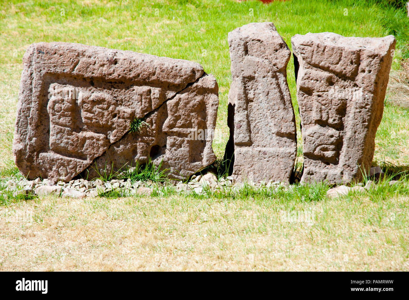 Pucara Lithic Museum - Peru Stock Photo - Alamy