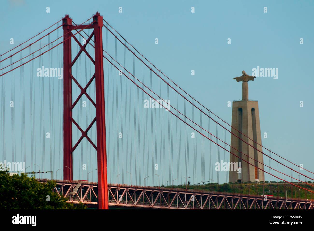 Christ jesus cristo statue city hi-res stock photography and images - Alamy