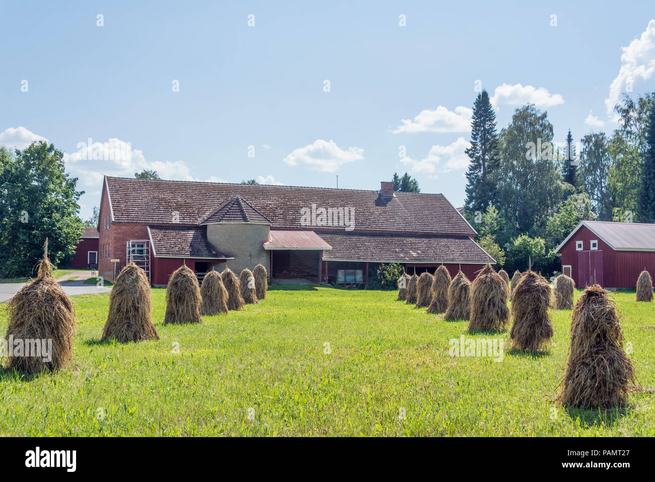 Hay Drying Poles High Resolution Stock Photography and Images - Alamy