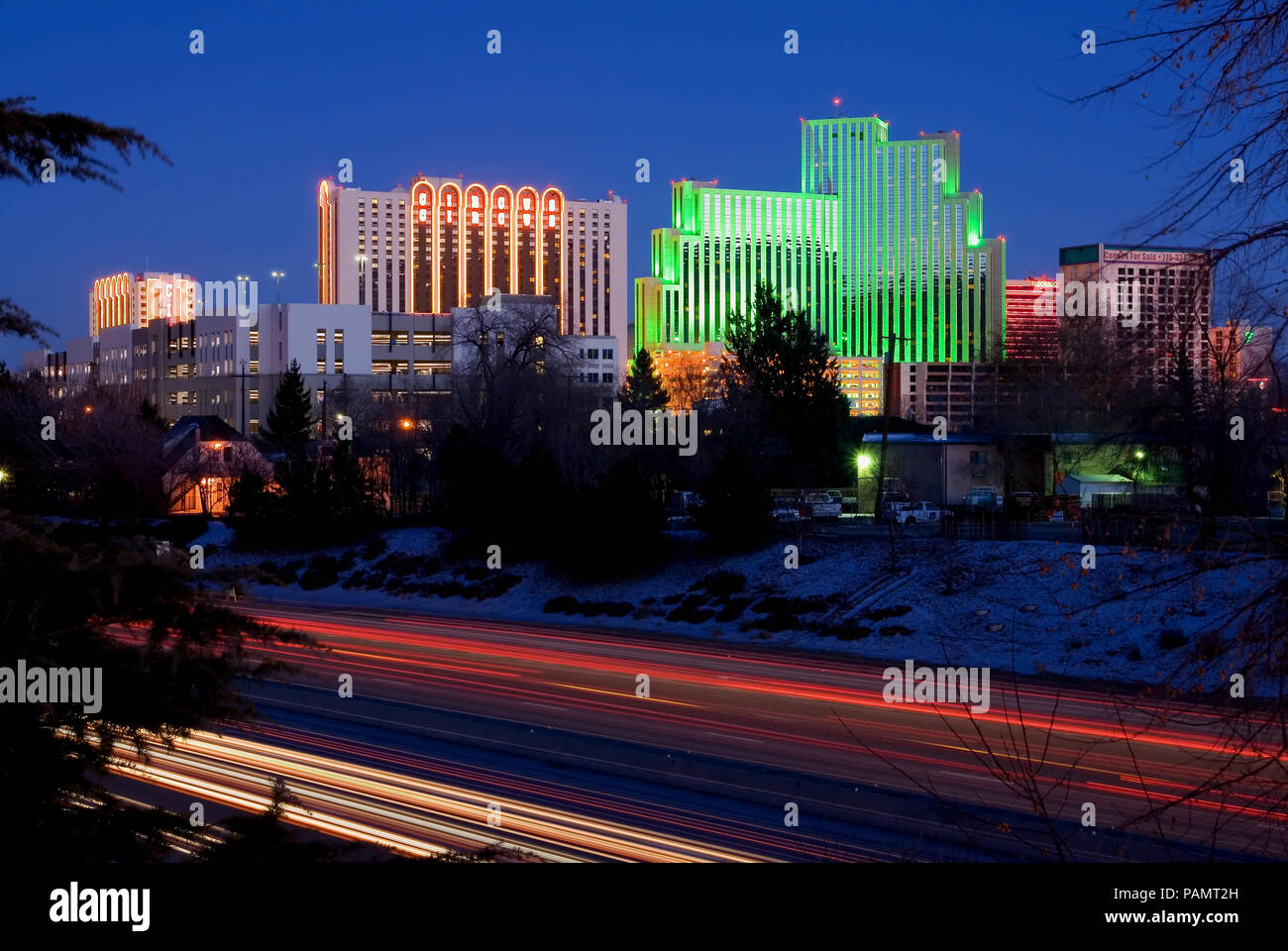 Reno nevada skyline hi-res stock photography and images - Alamy