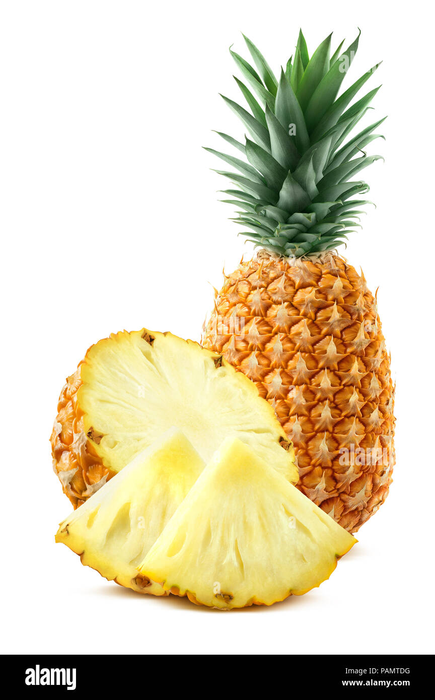 Quarter pineapple hi-res stock photography and images - Alamy